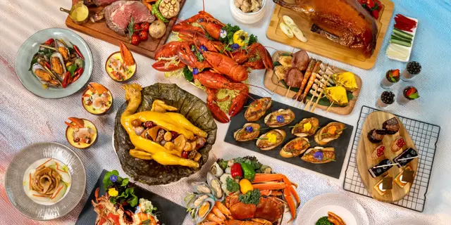 "3-hour Opulent Dinner Buffet - Braised Abalone．Lobster．Robatayaki " at ...